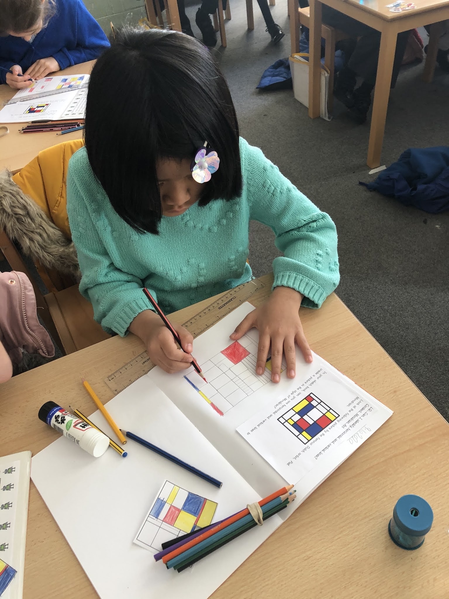Bannockburn Primary: Year 4 Poplar Class combine maths and art!
