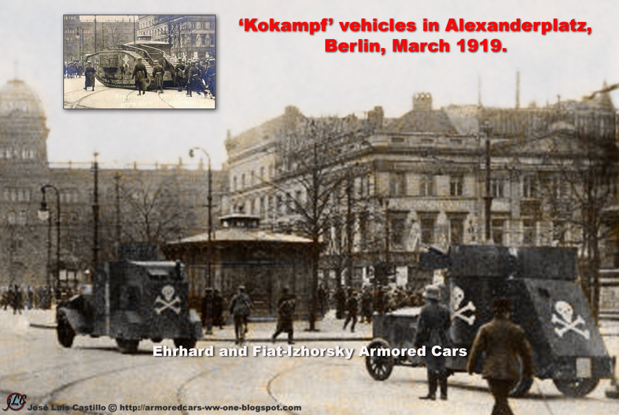 Armored Cars in the WWI: An Ehrhard E-V/4 M1917 and a Fiat-Izhorsky ...
