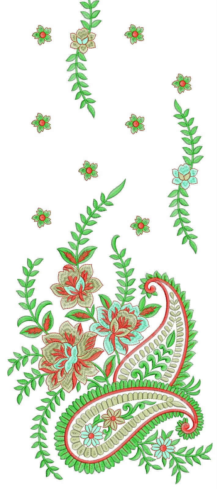 EmbDesignTube: Mango Shape Embroidered Designs Download