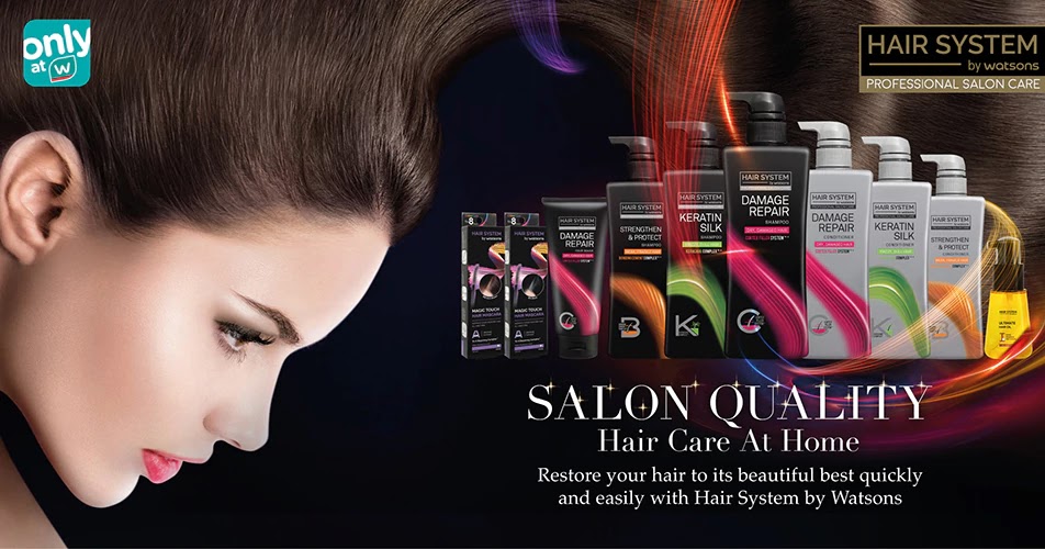 Amandalyn's World: Hair System By Watsons | Professional Salon Care ...