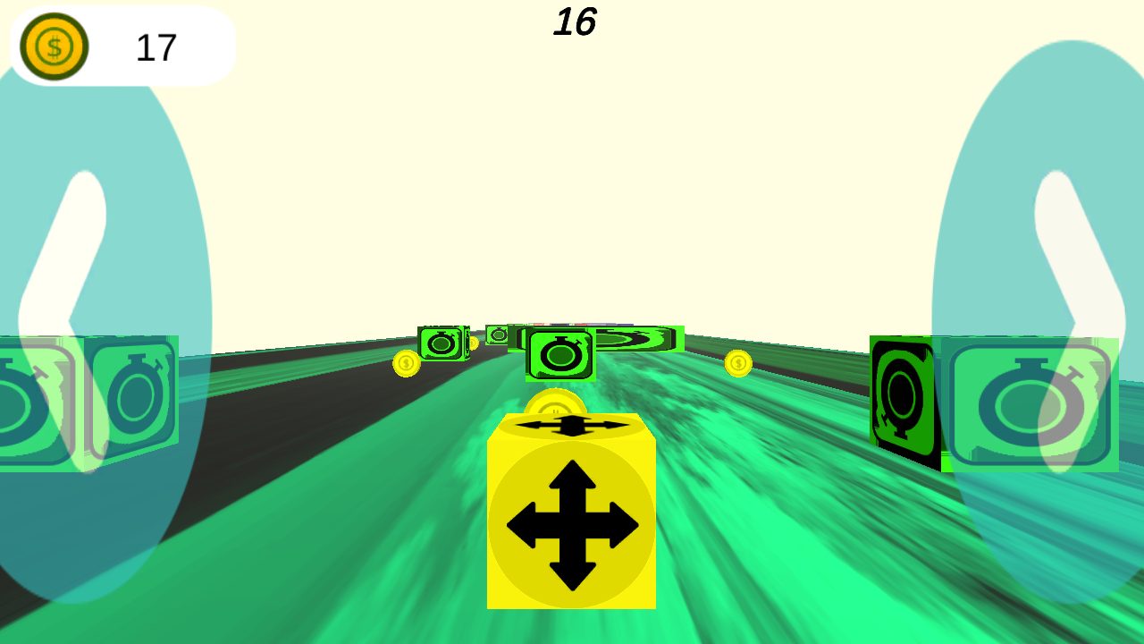Cube Rush Fun Race Mobile Game