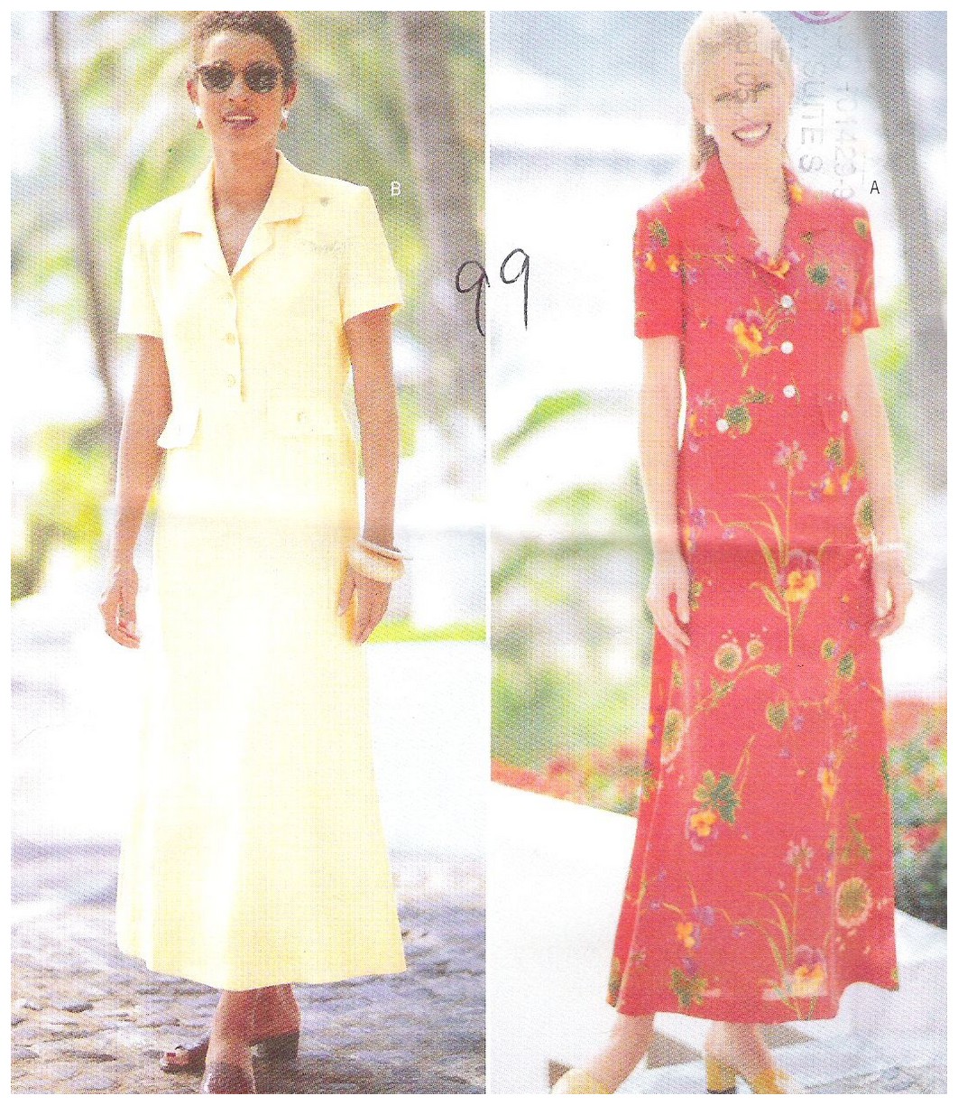 SimplySewing: Butterick 4970 Sewing Pattern Misses Dress DW3 David ...