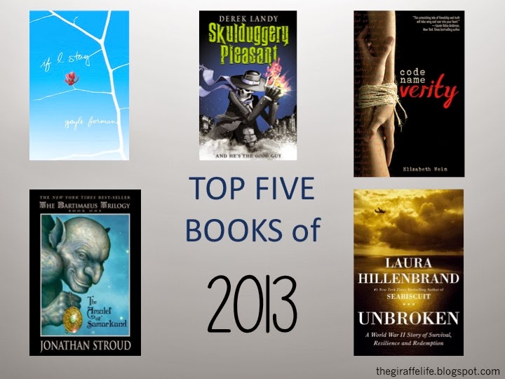 My Top 5 Books of 2013