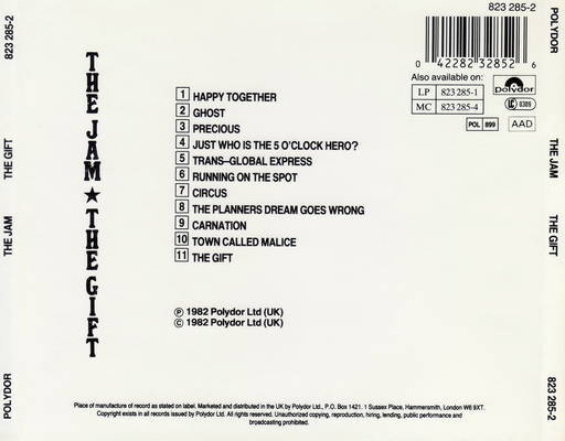 Valvulado: The JAM - Mod Post Punk Rock (UK)