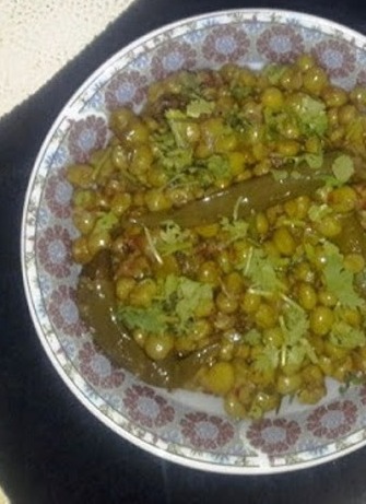 Fried Matar Masala Recipe - Yummy Traditional