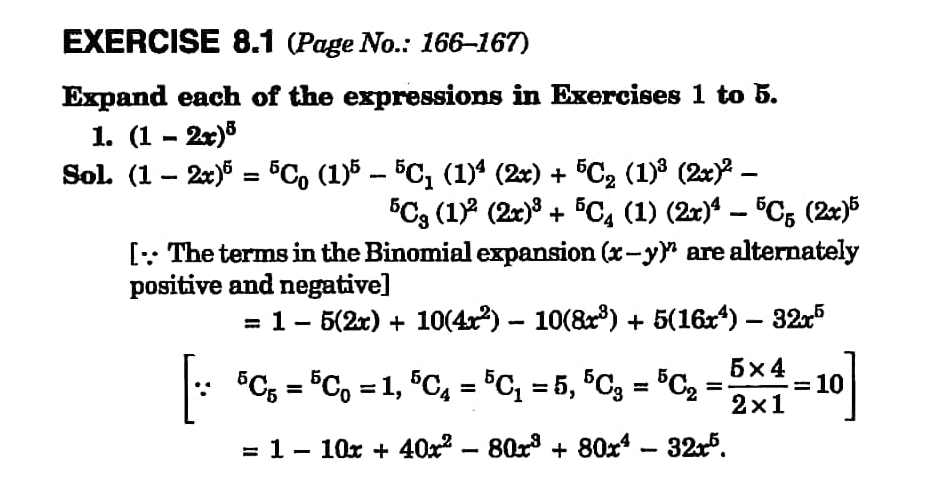 Binomial theorem class 11 math - Studypur