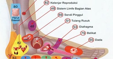 Titik Zona Pengobatan Terapi Refleksi - Master Ilmu Pelet Dan Ilmu Gendam