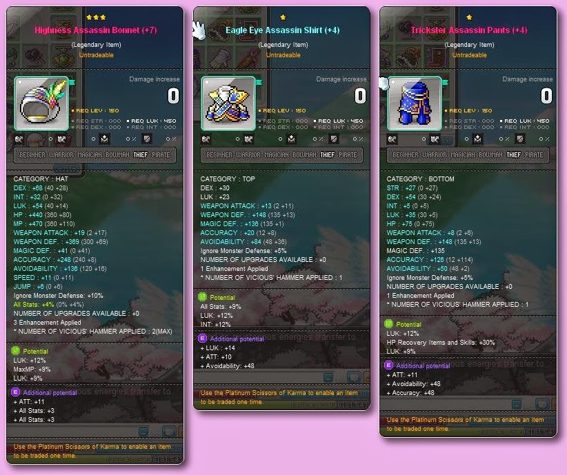 Diary Of A MapleStory NightLord