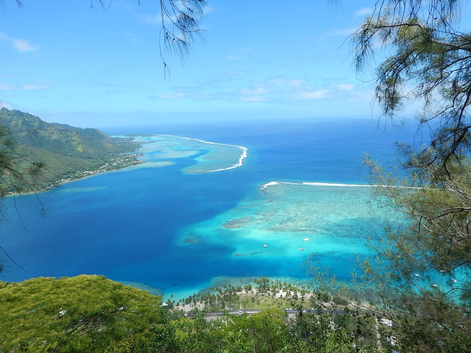 Parenthèse polynésienne: LE PLUS FABULEUX POINT DE VUE DE MOOREA