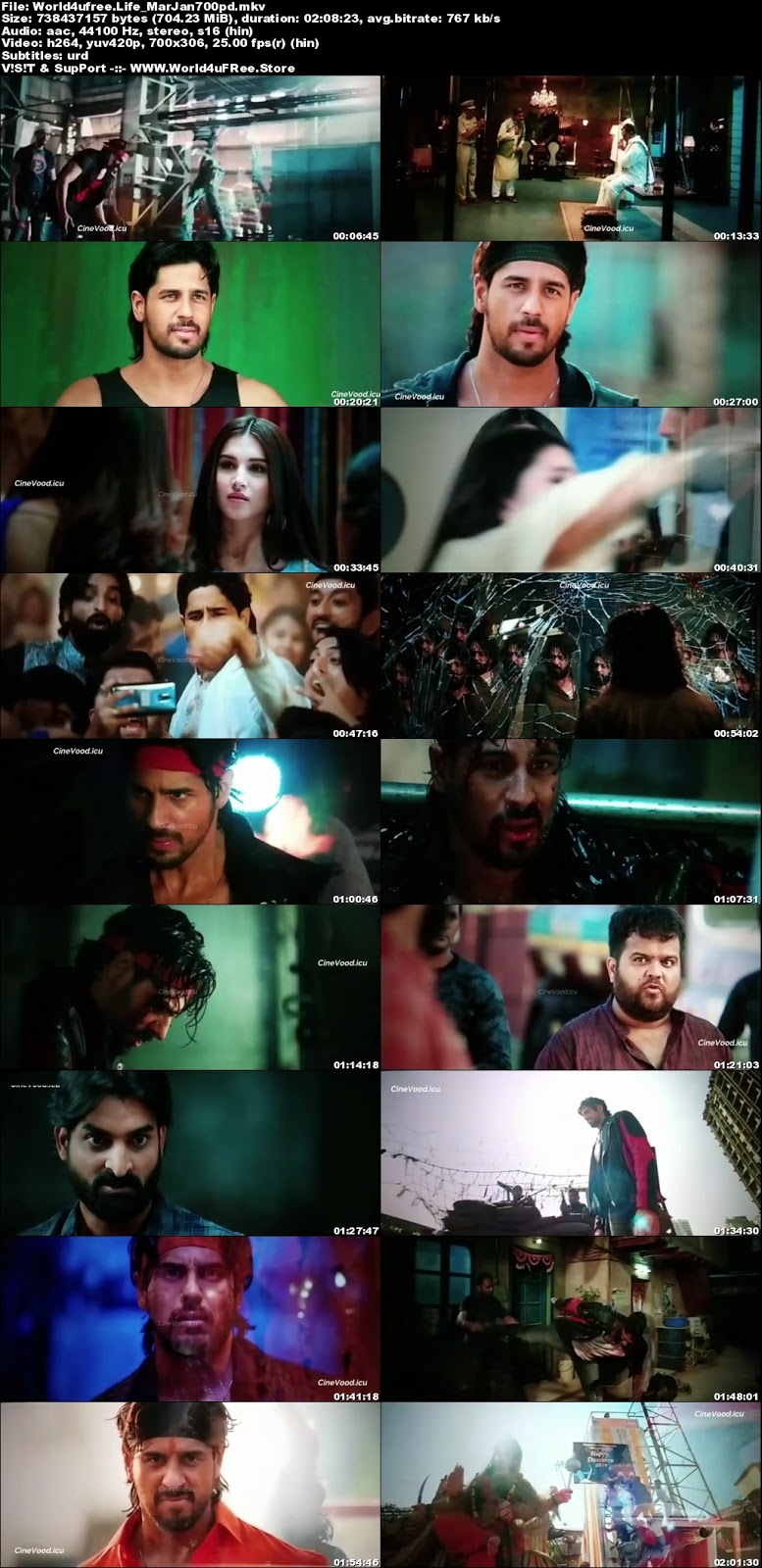 Marjaavaan (2019) Bollywood Hindi Full Movie Download || Marjaavaan ...
