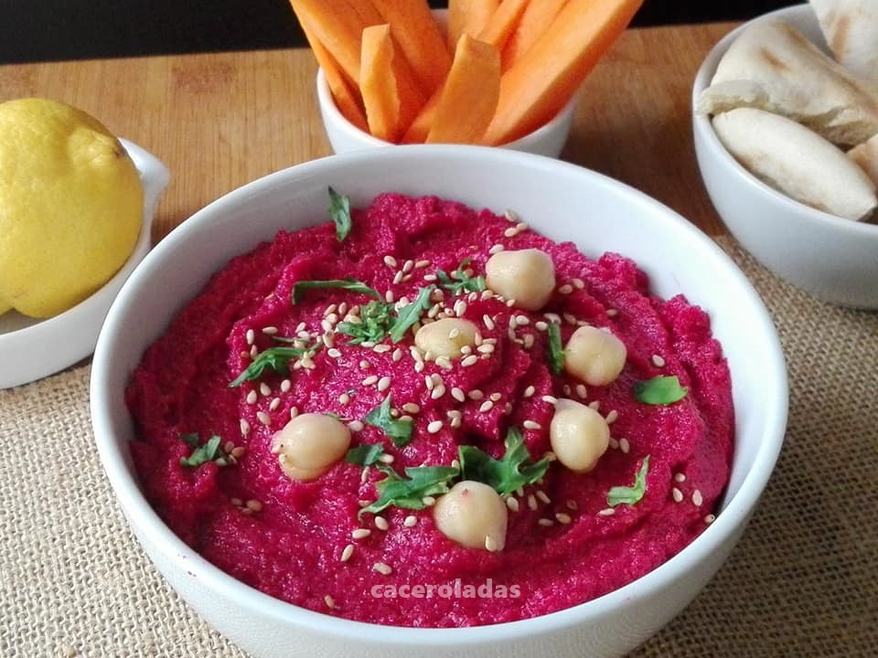 Hummus de remolacha | Caceroladas