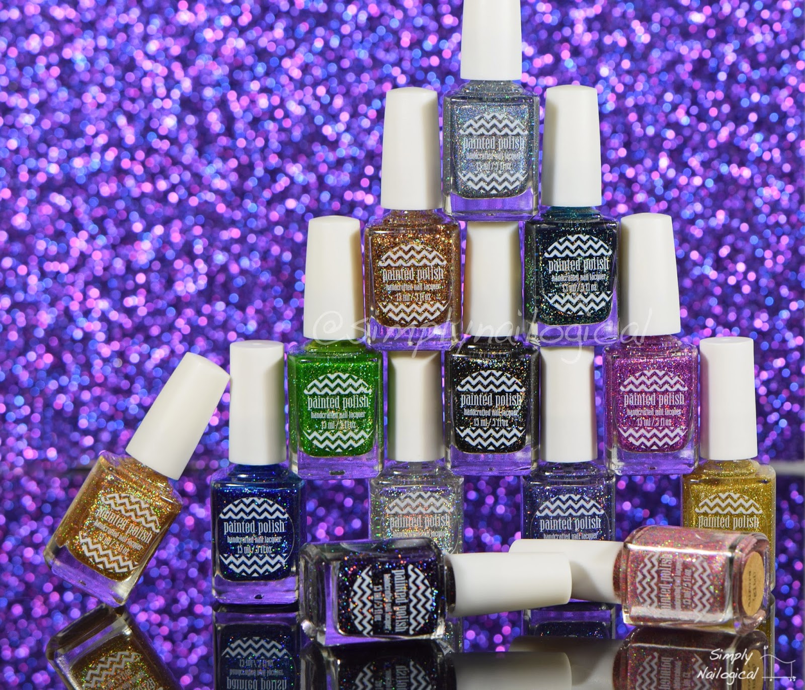 Simply Nailogical: It's holo glitter time with Painted Polish again