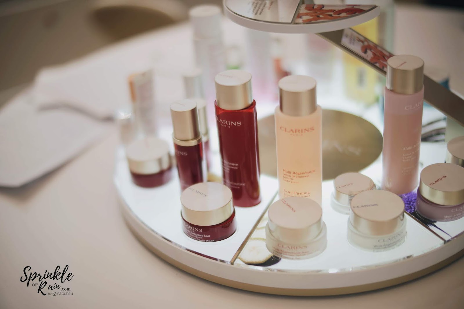 [REVIEW] Clarins Skin Spa and Open Spa Treatment - Sprinkle of Rain