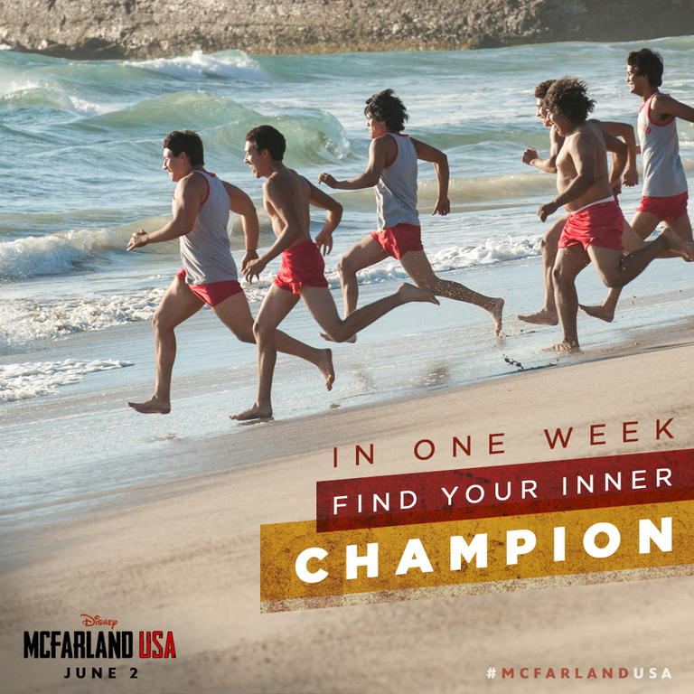 Susan's Disney Family: McFarland USA is available on Blu-ray, Digital ...