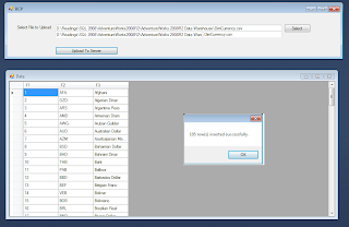 Technology: Bulk insert using SQLBulkCopy, SQL Server and tab delimited ...