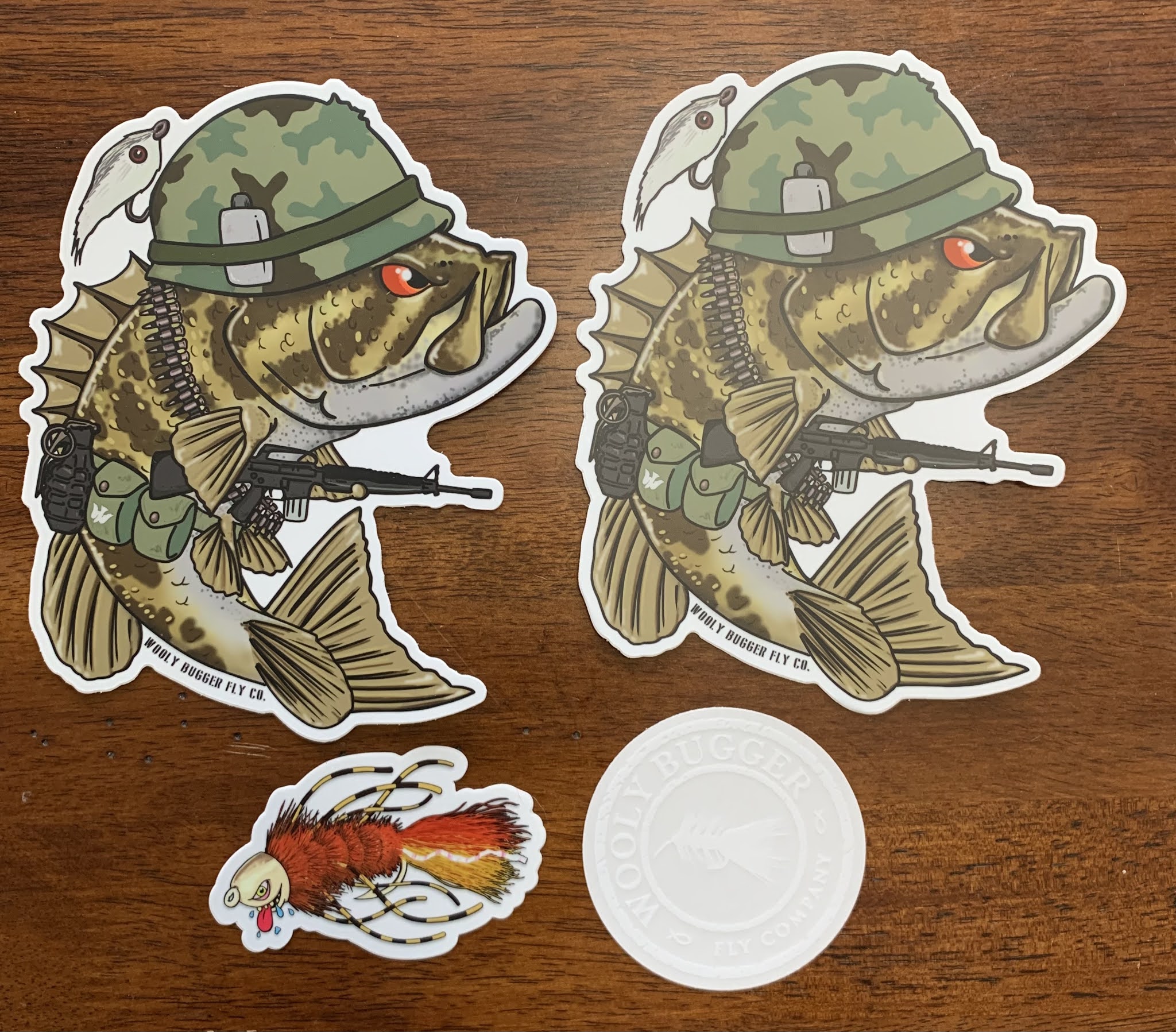 The Show Me Fly Guy: Stickers from Wooly Bugger Fly Company