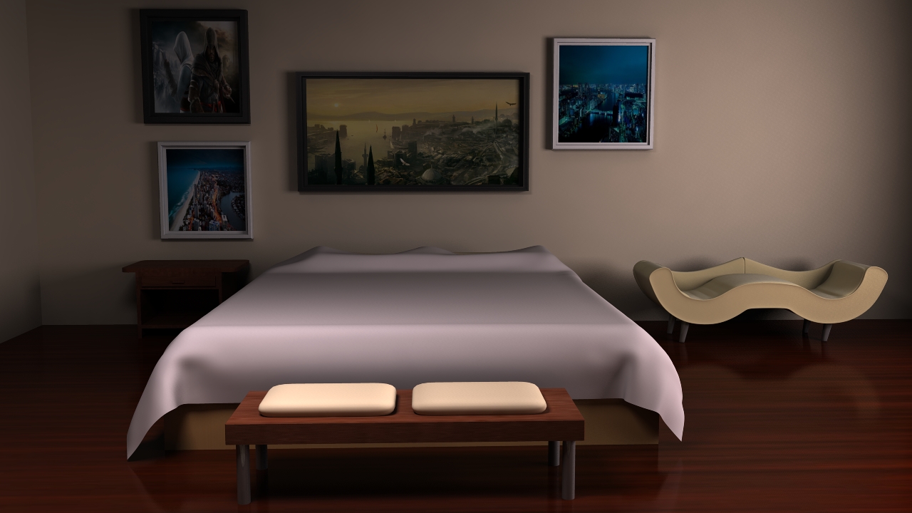 Maya Modeling: Maya Background And Interior Modeling