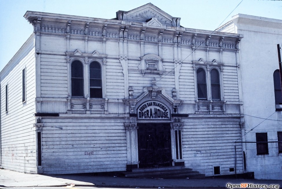 San Francisco Theatres: The Bayview Opera House