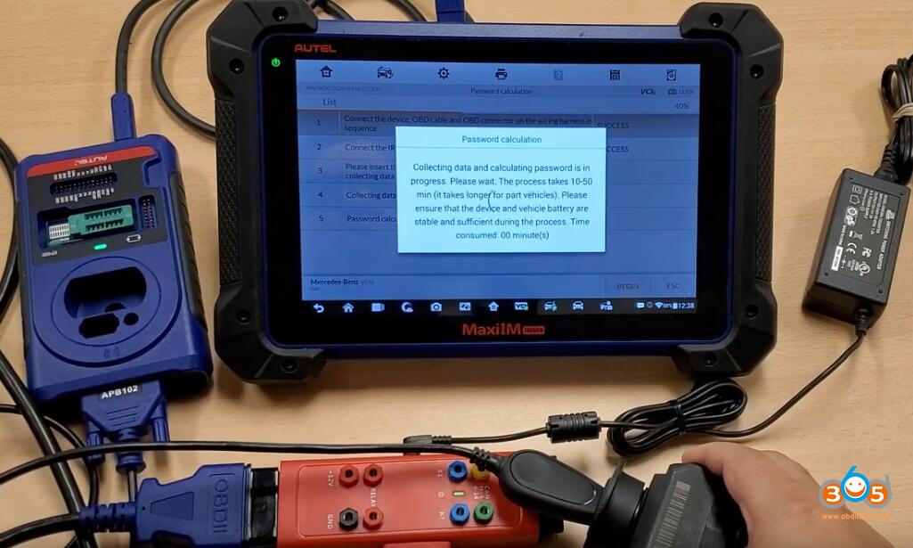 Autel IM608 Program W172 All Keys Lost in 7 mins | Car Key Programmer Blog