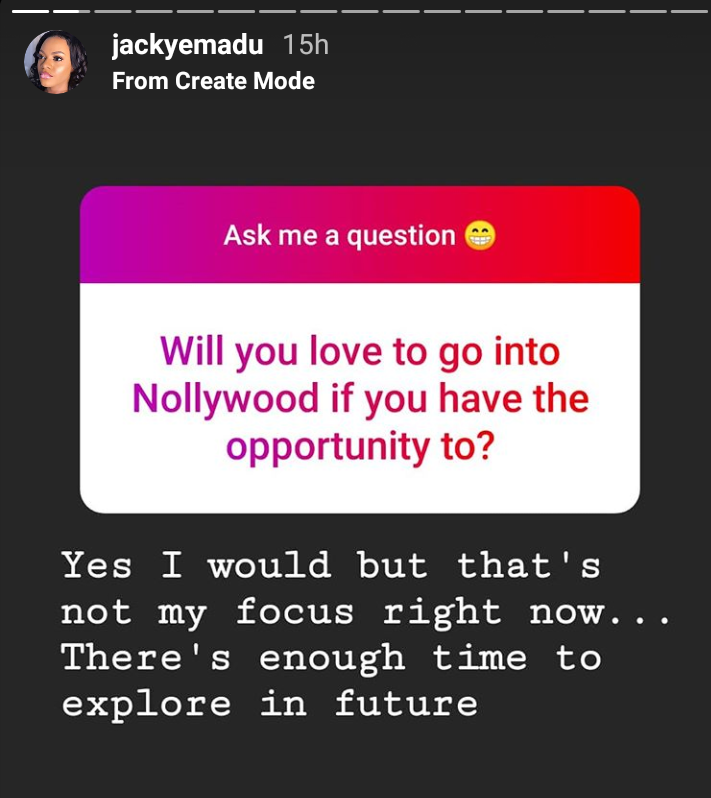 Stella Dimoko Korkus.com: Reality Star Jackye Madu Says Big Brother ...