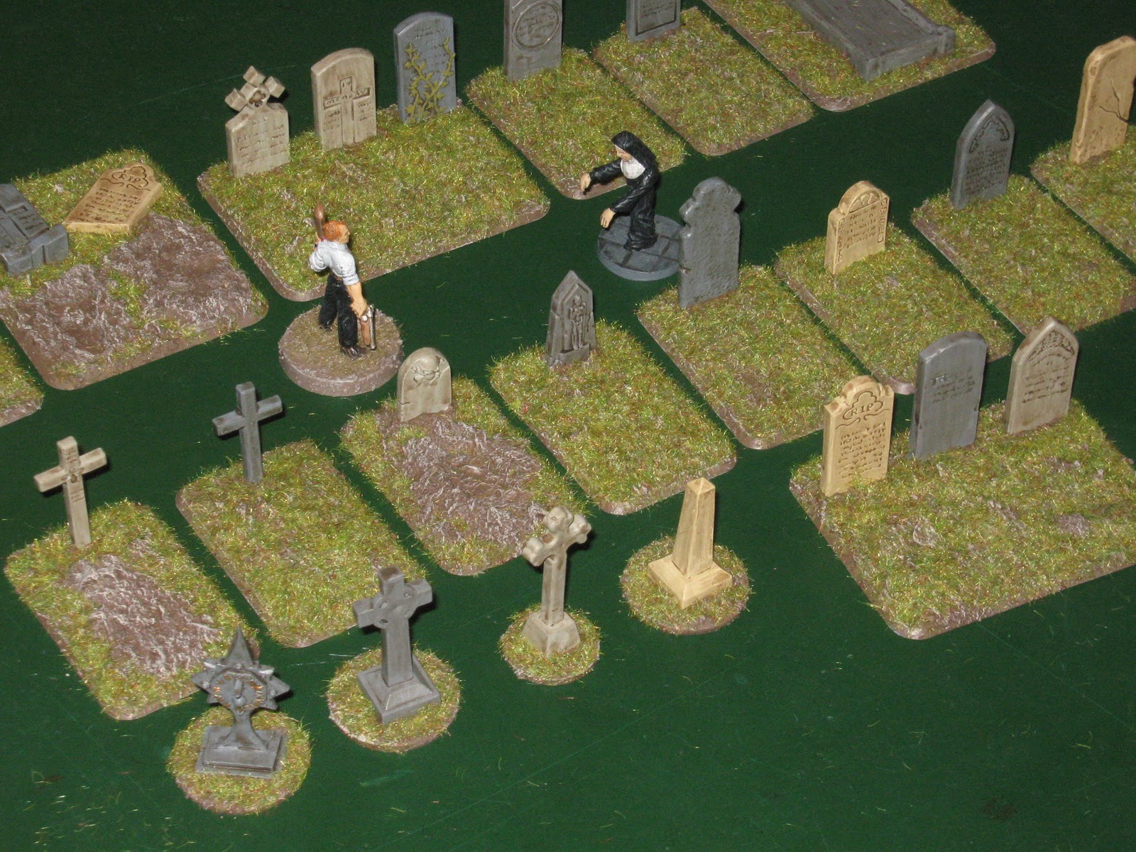 The Miniatures Man: 28mm gravestones from Renedra