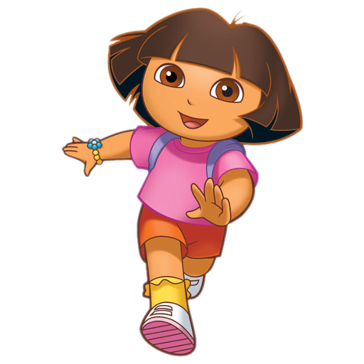 Cartoon Characters: Dora the Explorer (PNG)