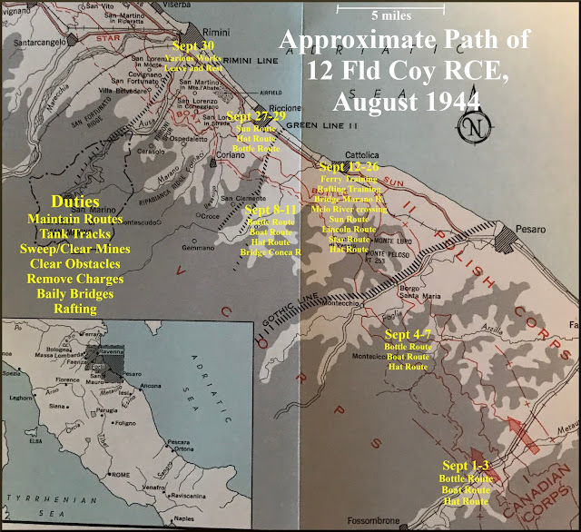 Dodecahedron Books: A Sapper’s War - 12 Fld Coy RCE History, Part 12 ...