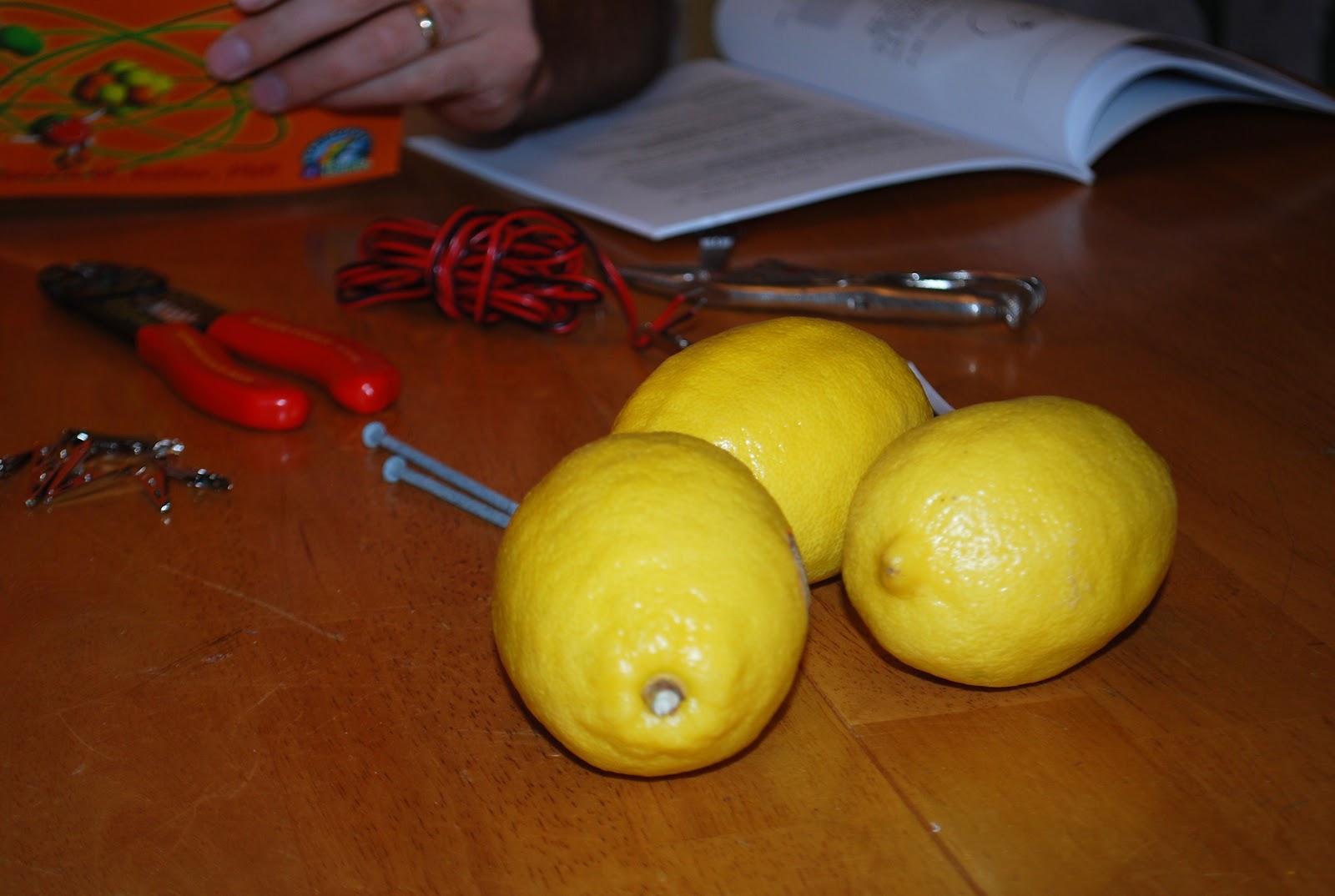 Lemon Battery Science Board