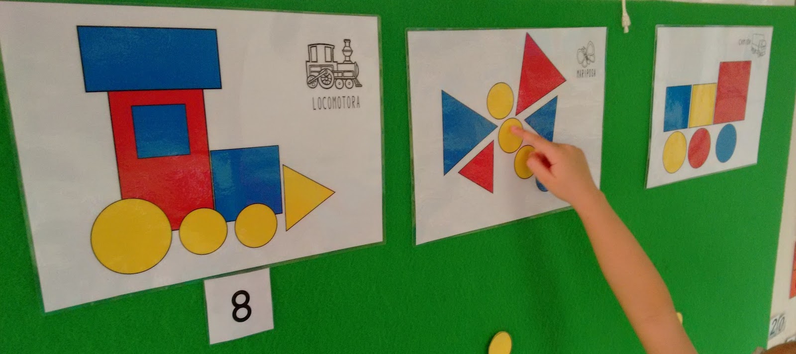 mipequeescuela: JUEGO CON FIGURAS GEOMÉTRICAS: " FORMAS QUE INFORMAN