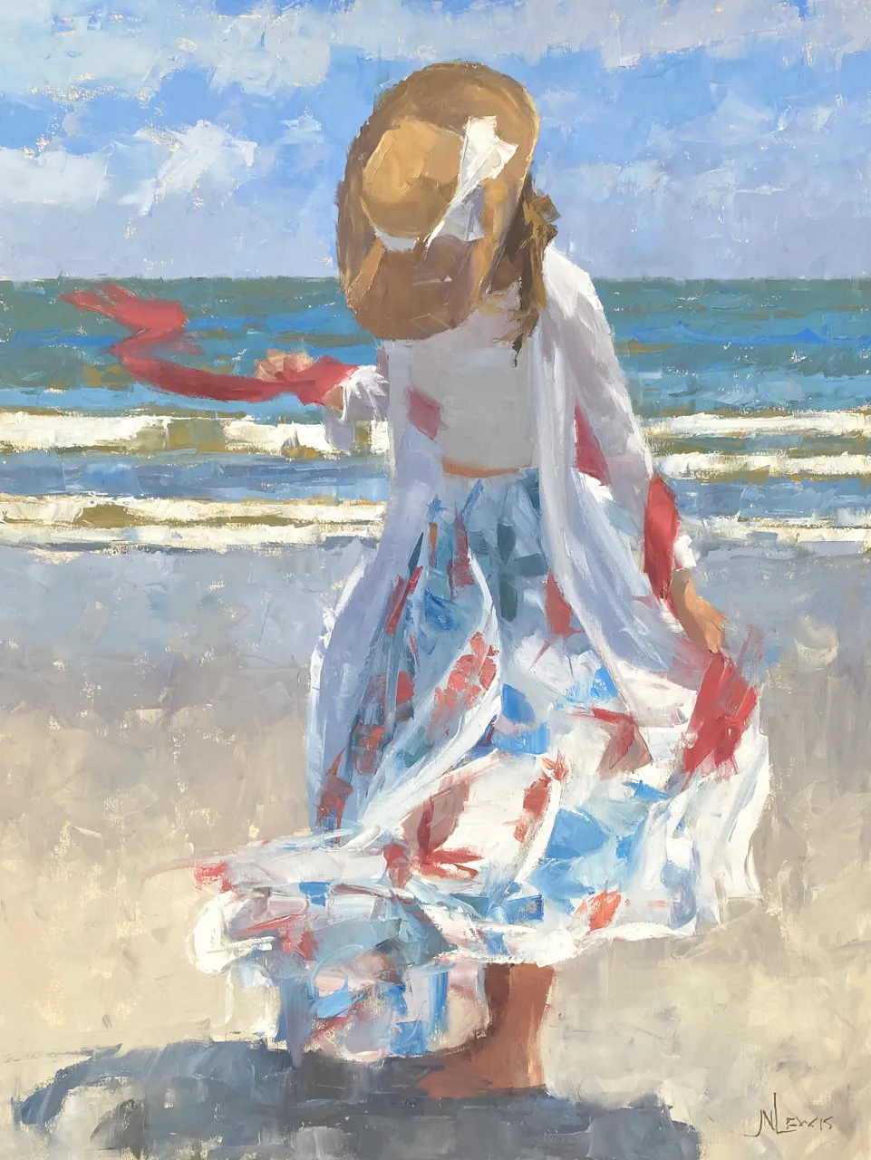 James Nelson-Lewis, 1953 | Romantic Figurative painter | Tutt'Art ...