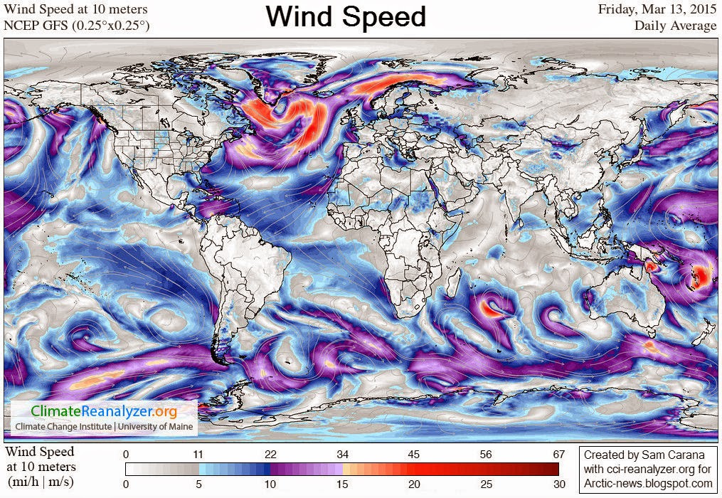 Global Earth: Strong Winds And Waves Batter Arctic Sea Ice