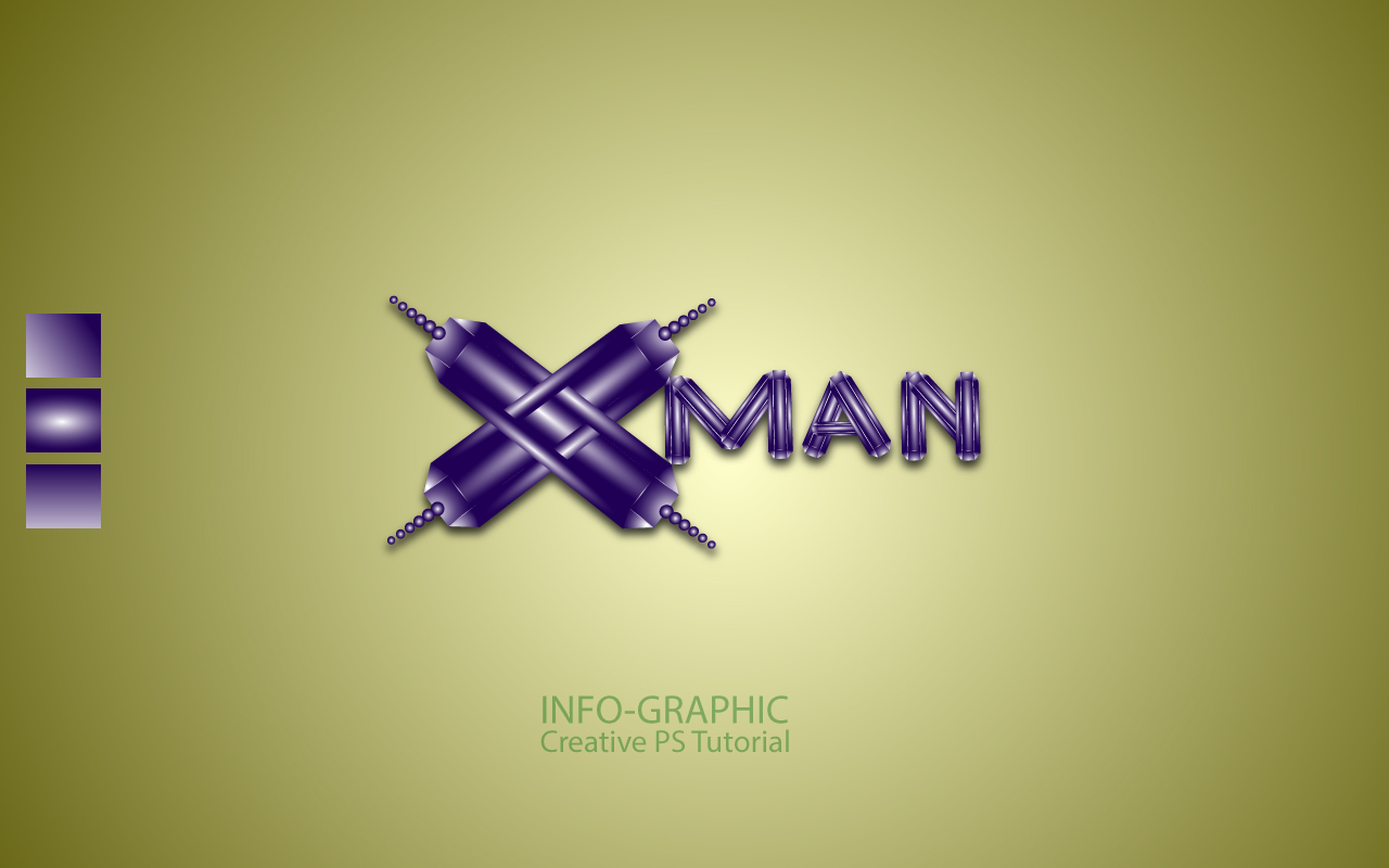How to Creative 3D Design | X-MAN | illustrator cc | Creative PS ...