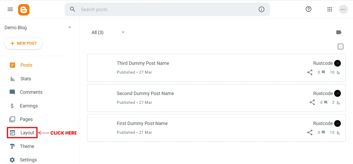 How To Edit Blogger Template XML And CSS | RUSTCODE