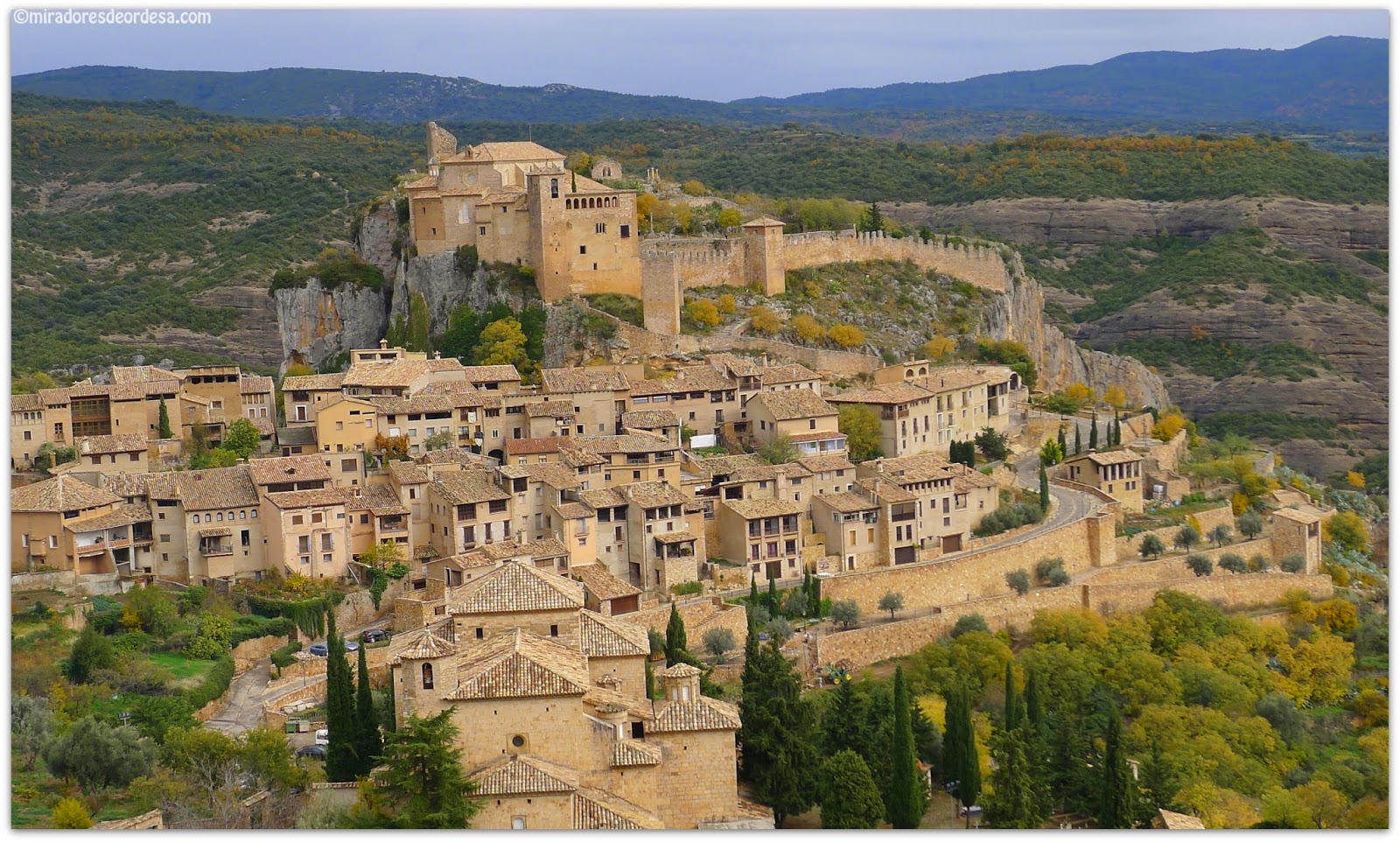 Alquezar - Paisajes de Ordesa