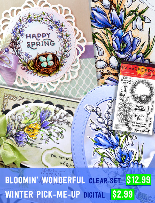 Power Poppy - The Blog: Weekend Stamp Steal + Bloom Brigade