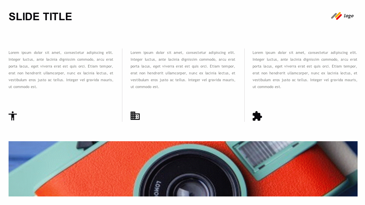 Simple Basic Bottom PowerPoint Templates - PowerPoint Free