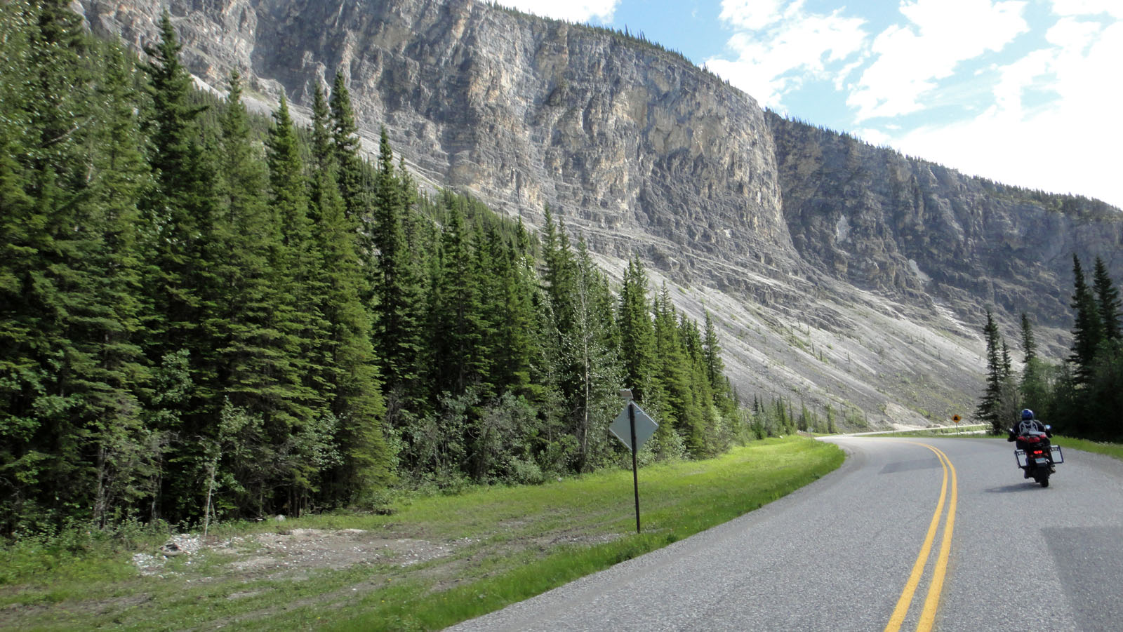 Riding the USA: Day 8 - Charlie Lake, BC - Liard River Hot Springs, BC ...