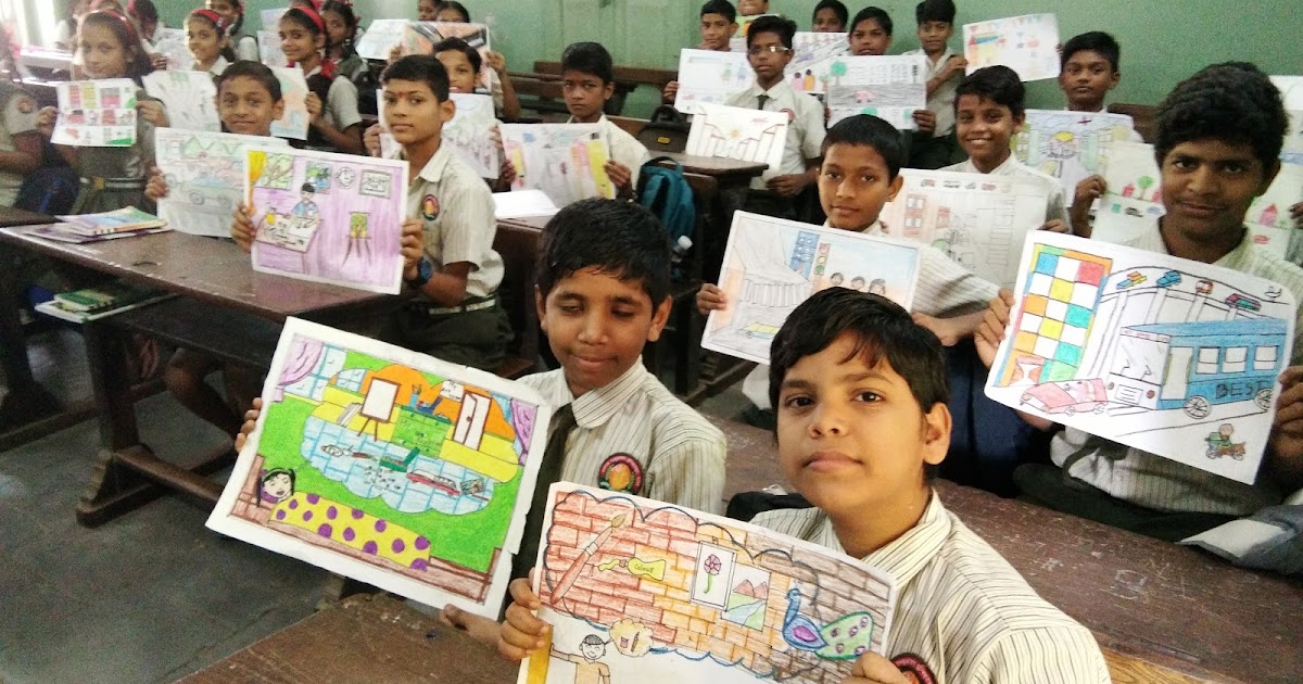 Sadashiv Garale: Drawing Competition in my School