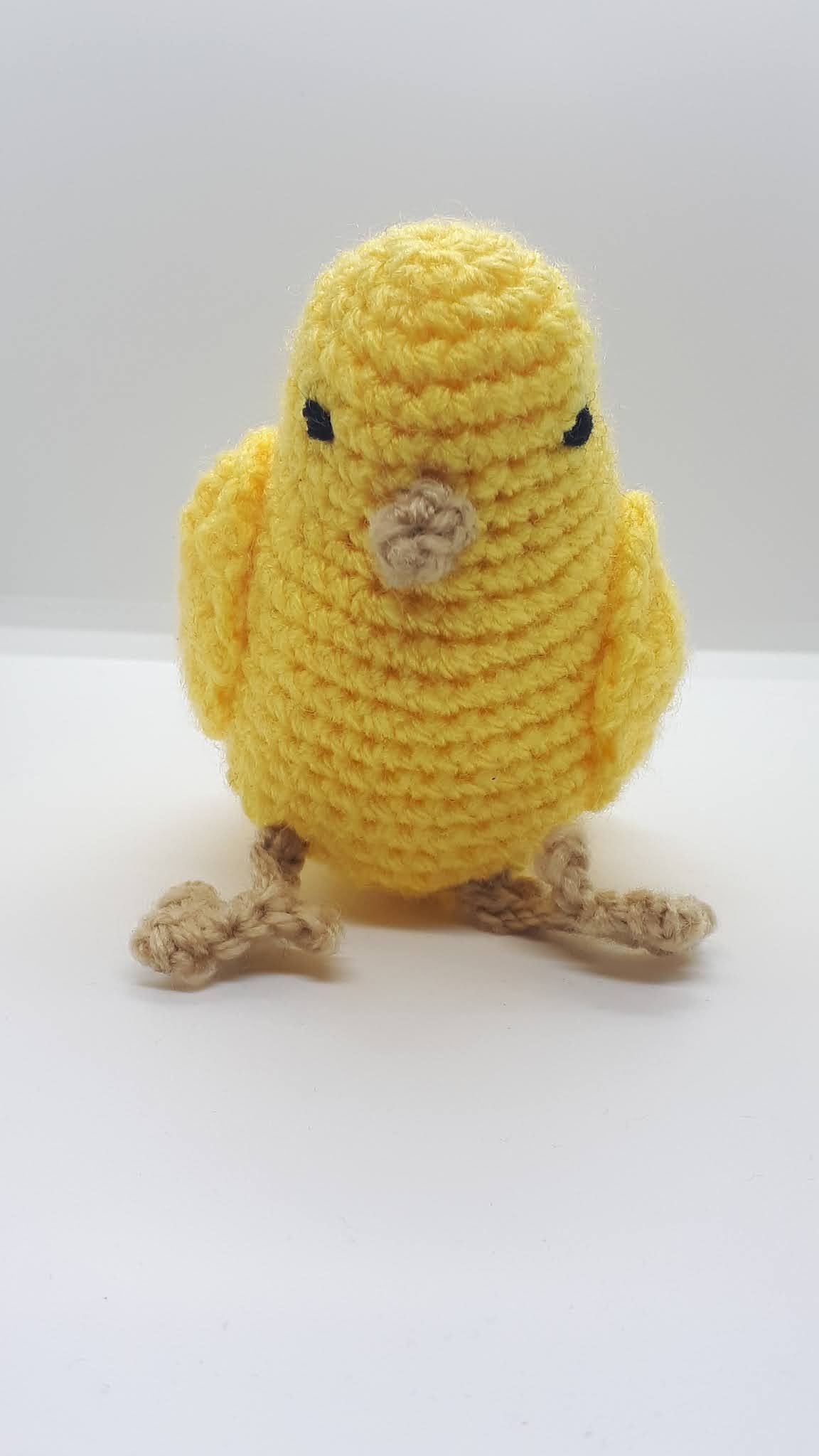 Dippy Cat Crochet: Free crocheted canary pattern for #CanaryCraftivists
