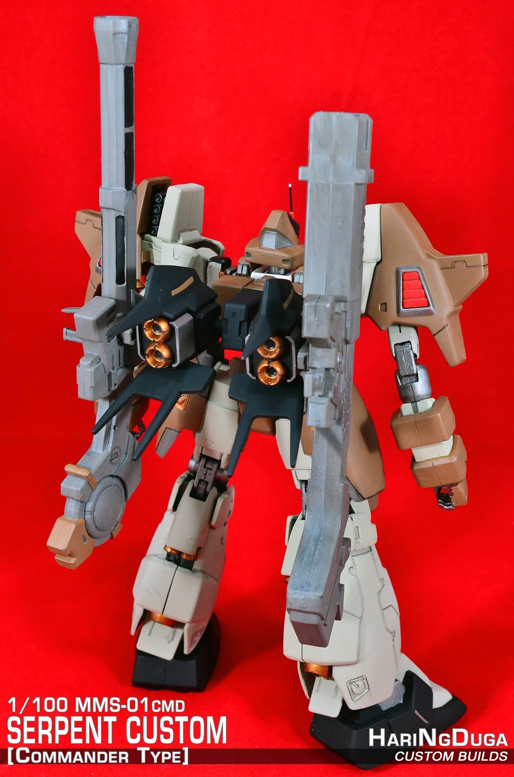 Custom Build:1/100 Serpent Custom [Commander Type] "Master Grade Frame"