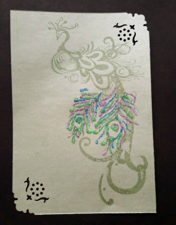 How to Make a Luxurious Peacock Card That is Stunning – ScraPerfect