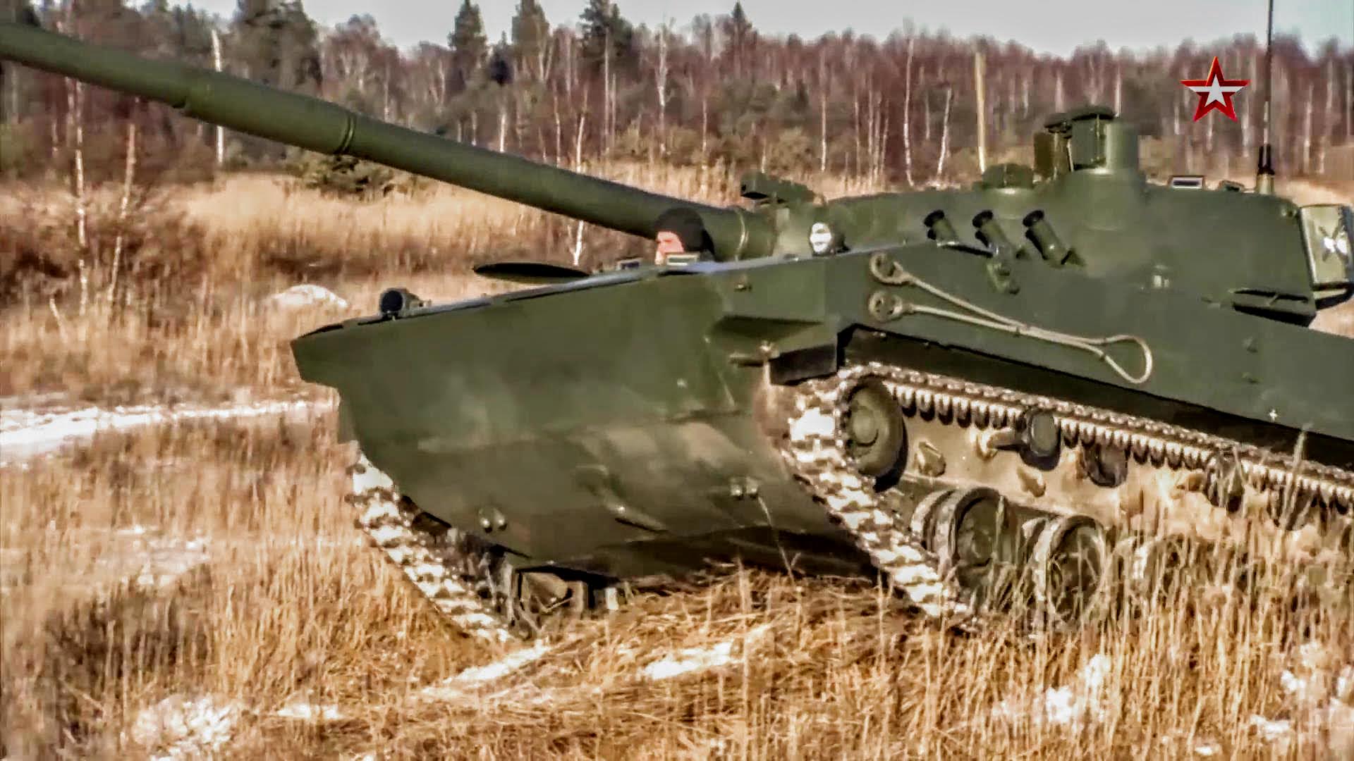 The Dead District: Footage of Sprut-SDM1 trials