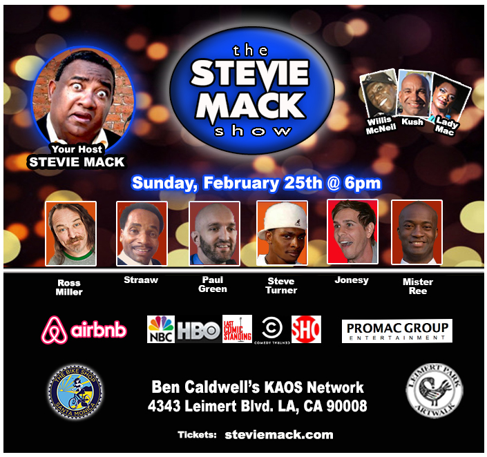 Comedian Stevie Mack: Stevie Mack is the longest running comedy host ...