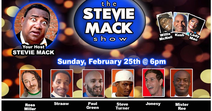 Comedian Stevie Mack: Stevie Mack is the longest running comedy host ...