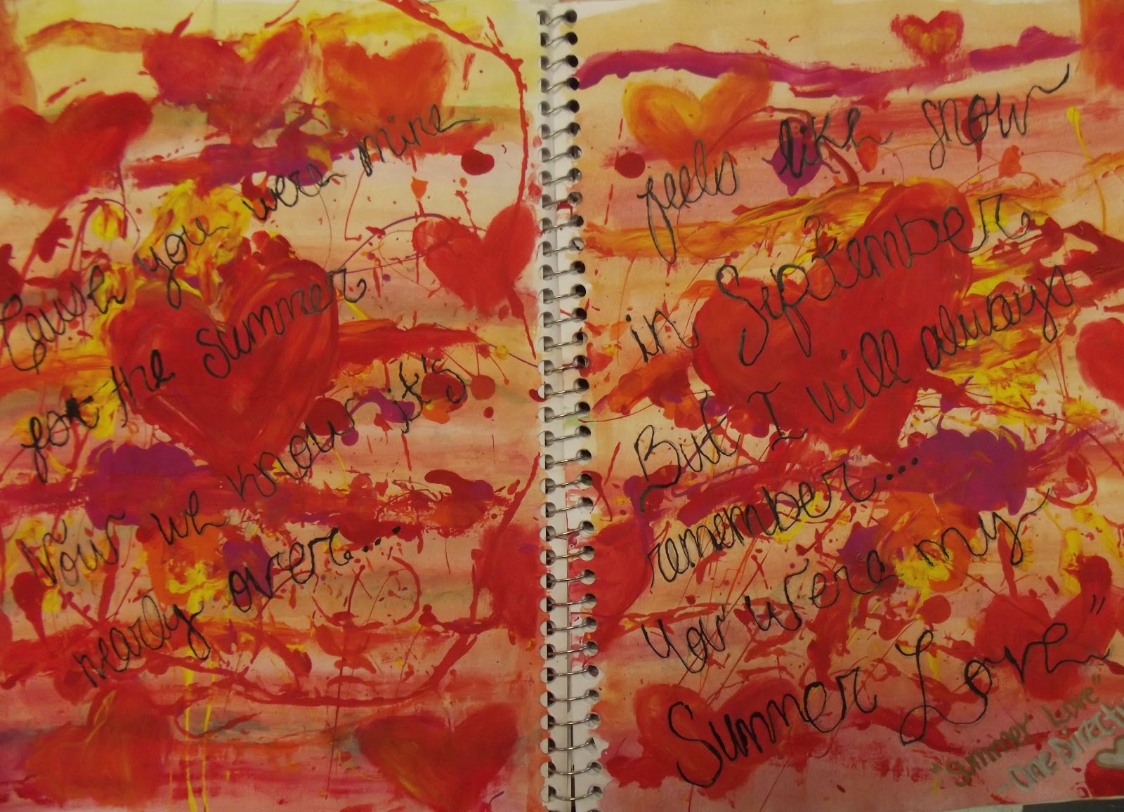 J. Frank Hillyard Middle School Art Room: STUDENT JOURNAL PAGES