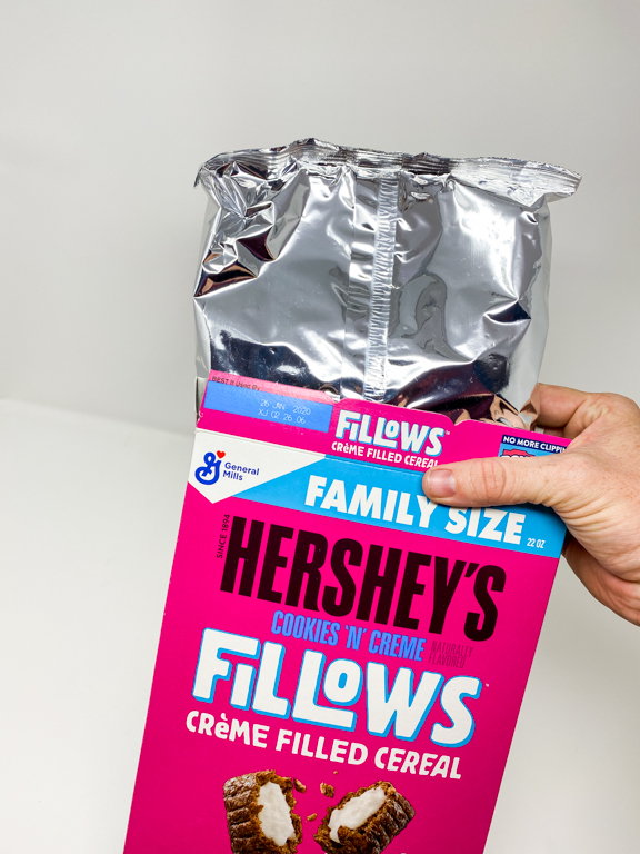Tales of the Flowers: Fillows - A Crème Filled Cereal - Hershey's ...
