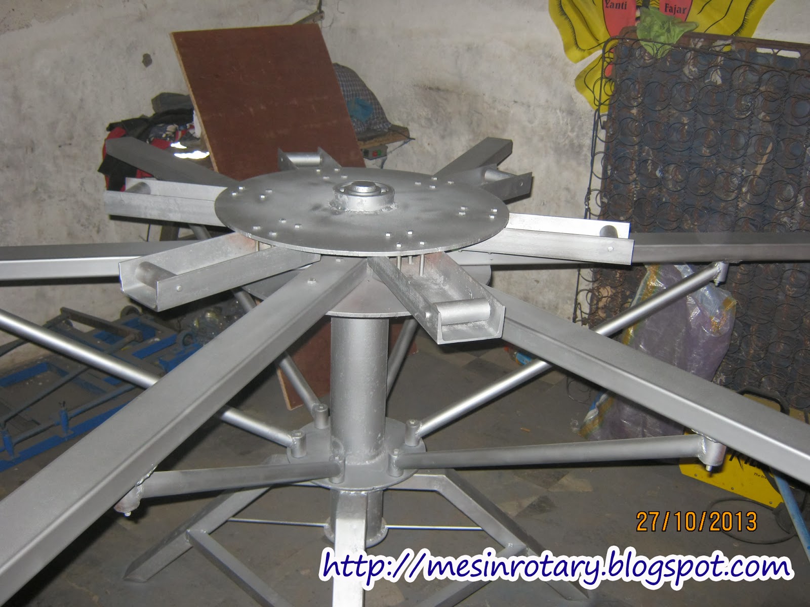 Mesin Sablon Rotary Jakarta pesanan Ibu Vita