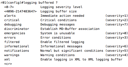 PacketFlow.I/O: Mnemonic: Syslog Severity Levels