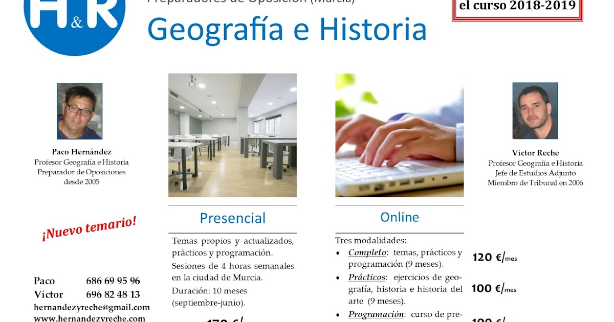 El blog de Paco.- Preparador oposición Geografía e Historia y profesor de IES: Oposición ...