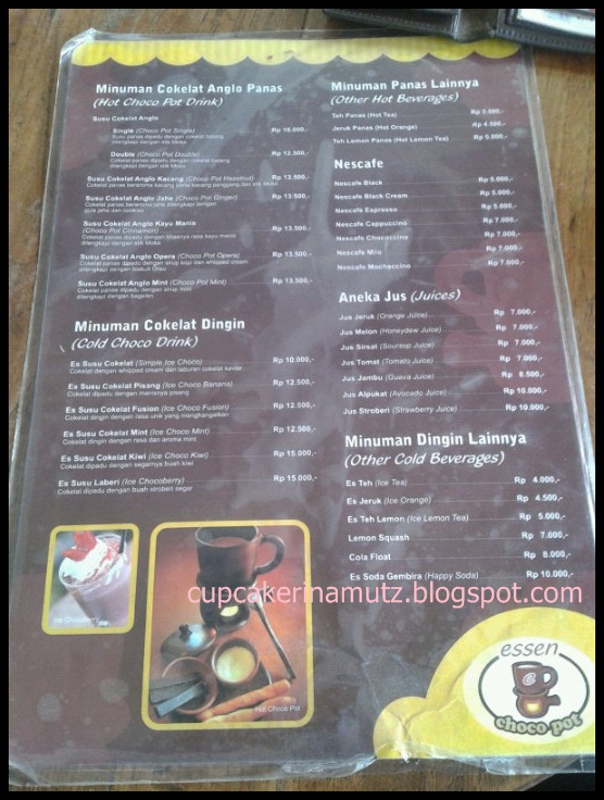 Yogya ohh Yogya: Kuliner Jogja @ Essen Bakery and Choco Pot